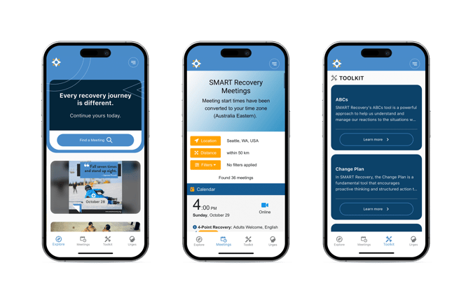 Mobile App - SMART Recovery